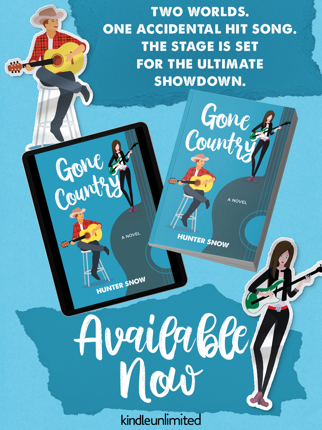 New Release: Gone Country by Hunter Snow – Wondered Pages